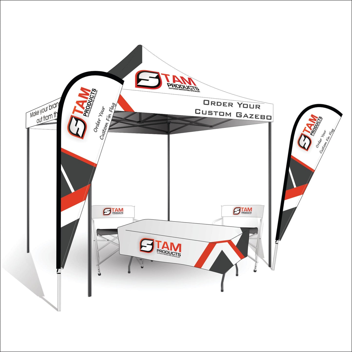 Stam Products Branded Gazebo Combo - Quality & Style